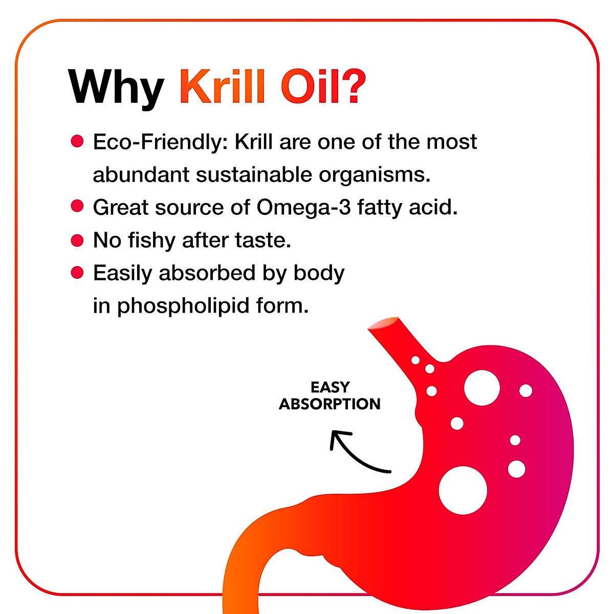 MegaRed Krill Oil 350mg Omega 3 Supplement, 1 Dr Recommended Krill Oil Brand with EPA, DHA, Astaxanthin & Phopholipids, Supports Heart, Brain, Joint and Eye Health - 130 Softgels (130 servings)