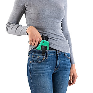 POYOLEE Gun Holster for Women Concealed Carry Holster for Pistols Universal IWB Holster Fits Glock 19 26 43 Springfie XD XDS S&W M&P Shield 9mm Ruge LC9 & All Similar Handguns