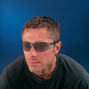 MCR Safety Glasses MCR Crews BK112 Bearkat Safety Glasses Gray Lens, 1 Pair