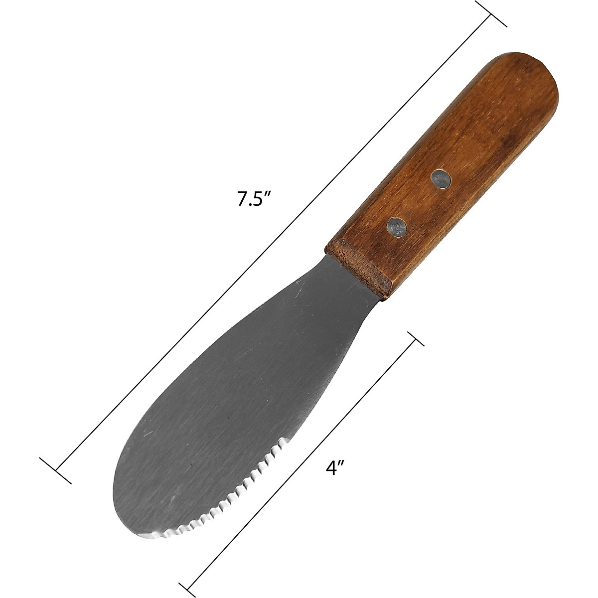 Browne Foodservice Sandwich Knife and Butter Spreader