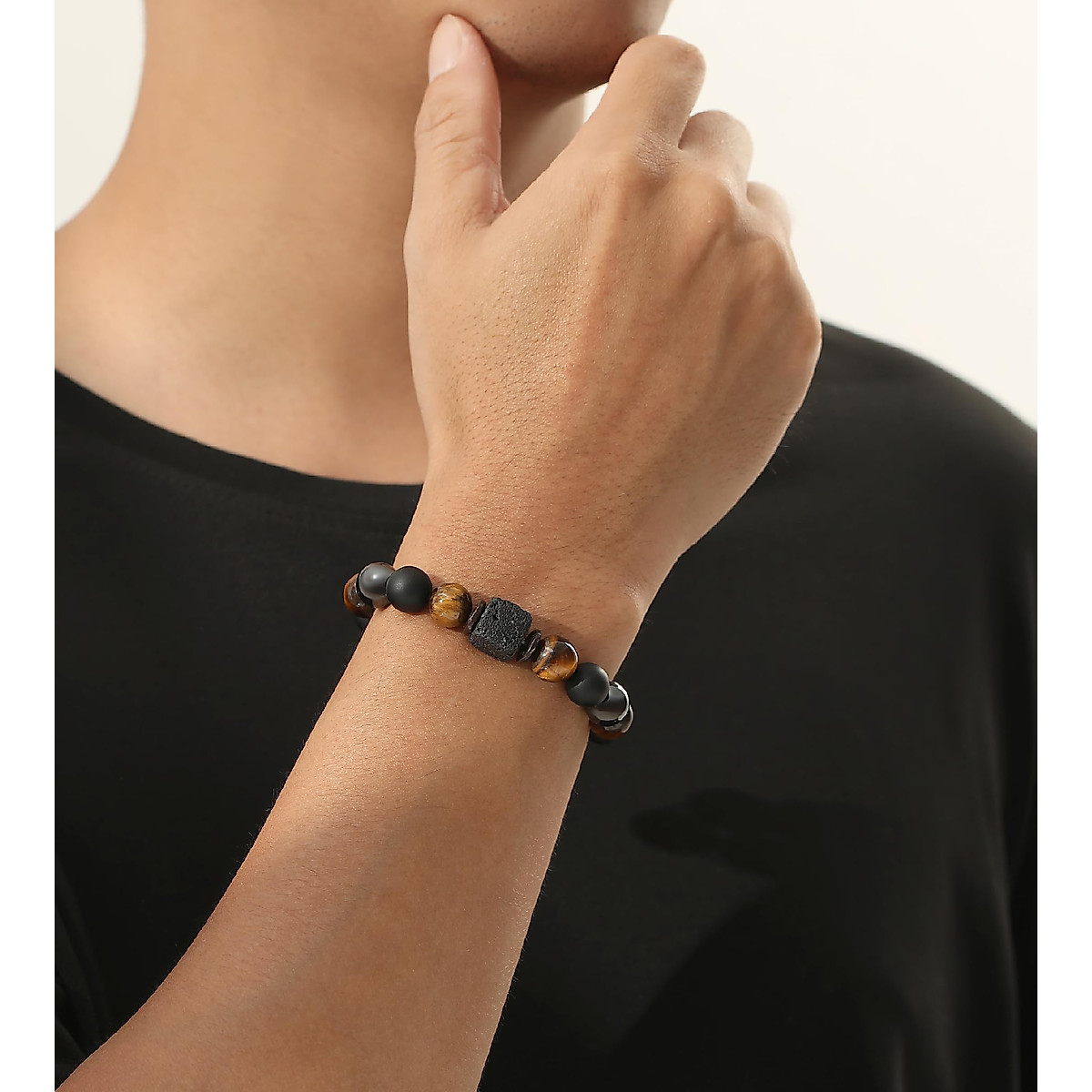 TONY & SANDY Dad Gifts, Dad Gifts for Birthday Christmas, Best Ever Dad to My Dad Bracelet Men Presents Stocking Stuffers Daddy Who Wants Nothing from Wife Son