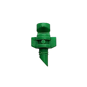 Greenhouse Micro Drip Irrigation 50Pcs 90/180/360 Degree Refraction Spray Nozzle Garden Greenhouse Irrigation System Atomizing Nozzle (Color : 360 Degree)