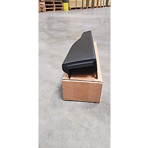 Roane Concepts Replacement Tailgate Cap Molding (FO1904118) for 2008-2016 Ford F250 F350 F450 F550 Super Duty Left Side Piece (with Integrated Step) Truck Spoiler Protector Cover OE Style