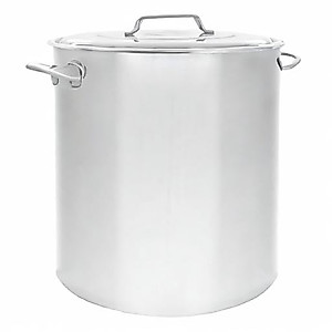 Concord Cookware Stainless Steel Stock Pot Kettle, 80-Quart