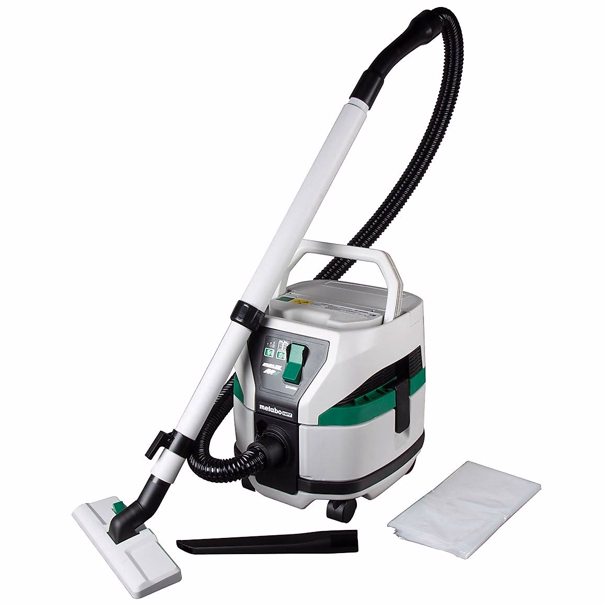 Metabo HPT MultiVolt Wet/Dry Vacuum | Tool Body Only | Optional 36V MultiVolt Batttery or AC Adapter Sold Separately | 2.1 Gallon Capacity Dry | 1.6 Gallon Capacity Wet | Brushless | RP3608DAQ4, White