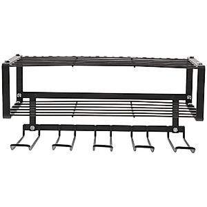 DOITOOL electric drill storage rack power tool organizer wall mount garage storage pegboard wall organizer garage organizer drill rack under 5 garage tool bracket heavy carbon steel