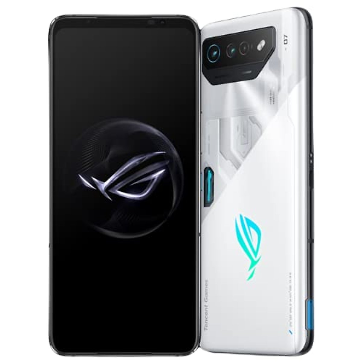 ASUS ROG Phone 7 5G Dual 256GB 8GB RAM Factory Unlocked (GSM Only | No CDMA - not Compatible with Verizon/Sprint) Tencent Version - White