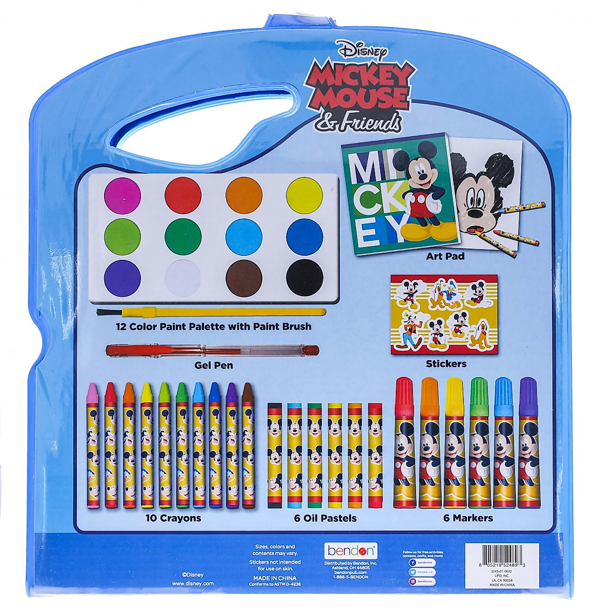 Disney Kids Art Tote, Blue