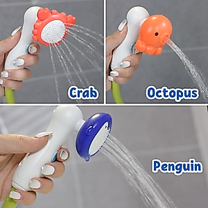 HEMRLY Bath Toys, Baby Girl Toys Bath Toys, Baby Girl Toys Bathtub Toys, Bath Toys for Toddlers Elephant Shower, Baby Bath Toy Spray Water for Baby