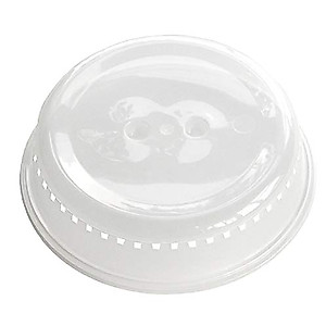 Toshiba EM131A5C-BS Microwave Oven with Smart Sensor, Easy Clean Interior, ECO Mode and Sound On/Off, 1.2 Cu Ft, Black Stainless Steel & Chef Craft Classic Microwave Cover, 10 inch, Clear