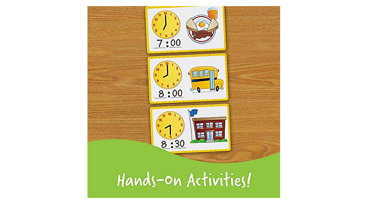 Learning Resources 41-Piece Time Activity Set for Kids