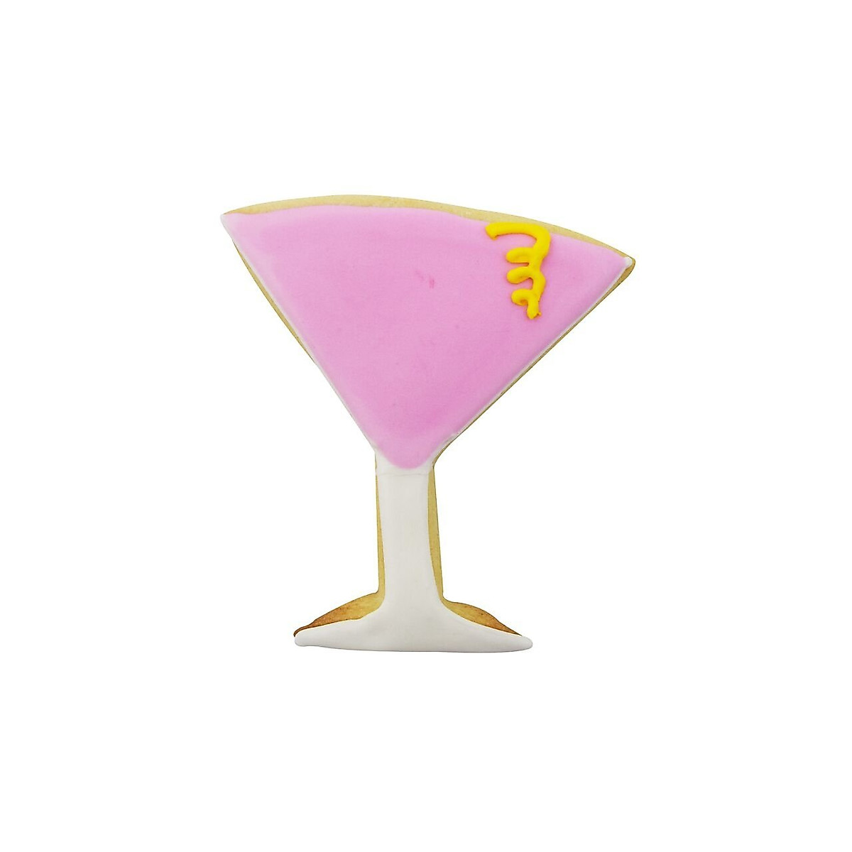 NCS Wine 4", Margarita 4", and Martini 4" Glasses Cookie Cutter Set - 3 Piece - Tinplated Steel