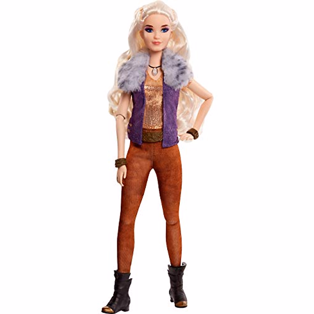 Disney’s Zombies 2, Addison Wells Werewolf Singing Doll (11.5-inch), Sings Hit Song “Call to the Wild,” 11 Bendable “Joints,” Great Gift for Ages 5+ (Amazon Exclusive)