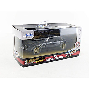 Jada Toys Hollywood Rides Smokey & The Bandit 1977 Pontiac Firebird 1: 32 Diecast Vehicle (31061), Black