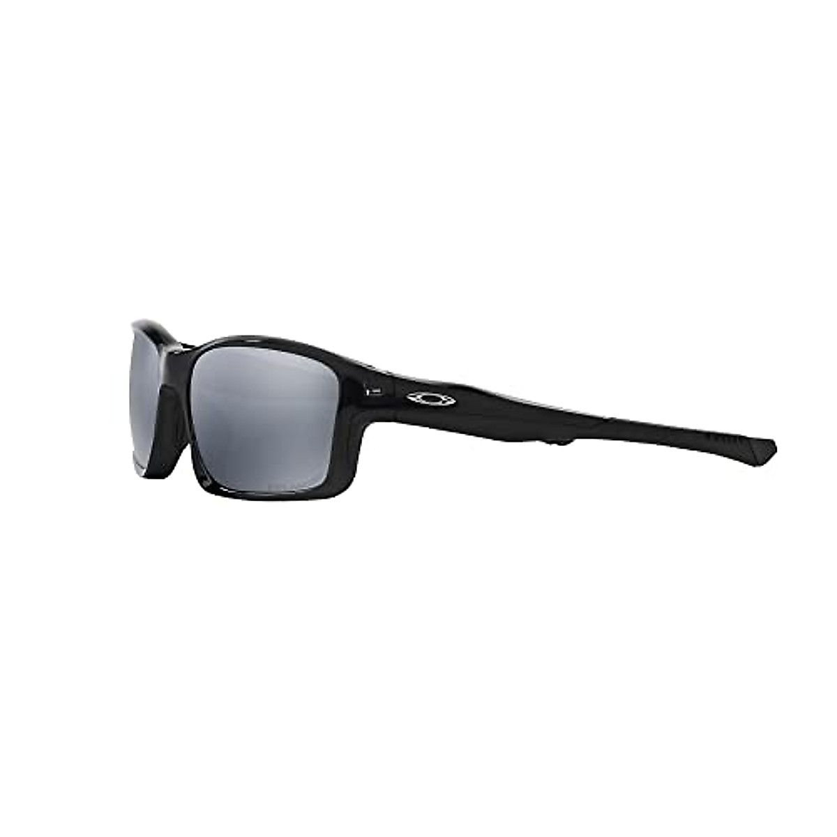 Oakley Men's OO9247 Chainlink Rectangular Sunglasses, Black Ink/Black Iridium Polarized, 57 mm