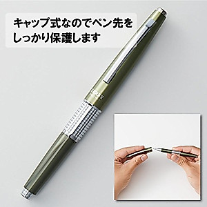 Pentel Sharp Kerry Mechanical Pencil - 0.5 mm - Olive Green Body (P1035-KD)
