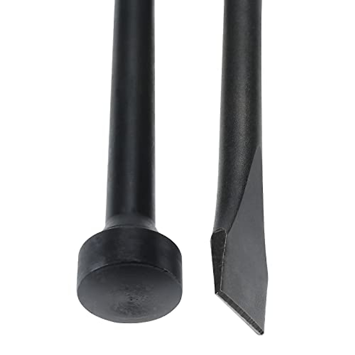 YaeKoo 6Pcs Smoothing Air Hammer Tool Kit 0.4'' (10mm) Shank Extended Length Air Hammer Bits Accessories with One Pneumatic Chisel One Spring for Forming Metal Plates, Rivets, Tire Repair