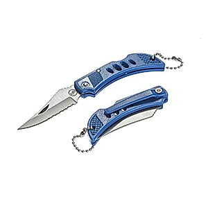 SE Assorted Color Mini Pocket Knife Keychains (6 PC.) - KVS2101-36-6