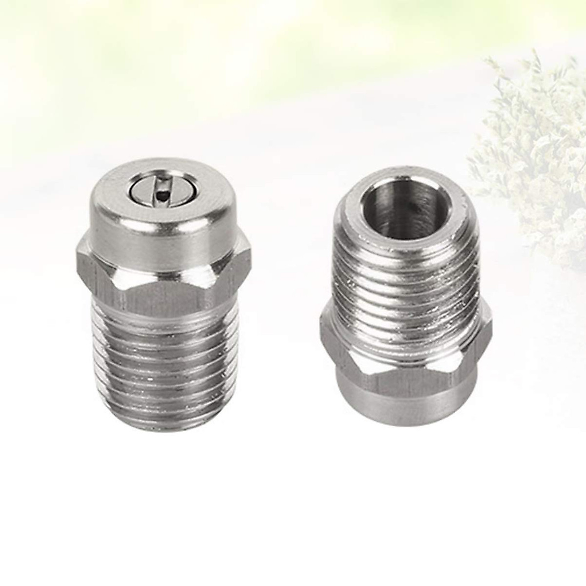 Happyyami 2pcs Sprayer Connector Pressure Cleaner Washing Connect Power Sprayers High Pressure Water Hose Nozzle Diamond Art Industrial Hose Nozzles Sector Car Wash