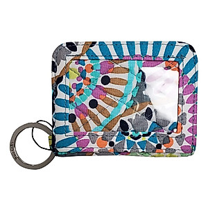 Vera Bradley Campus Double ID Wallet (Sunny Medallion.)