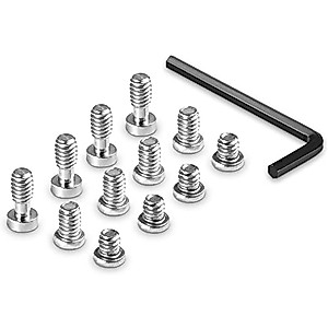 SMALLRIG Allen Wrench Screw 1/4" Screws Accessories Tool (12pcs/Pack) - 1713