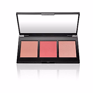 LAURA GELLER NEW YORK Multitasking Eye Lip Cheek Palette Cream to Powder Trio, Pink