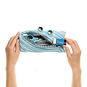 ZIPIT Kids' Pencil Case, Light Blue, Pencil Case