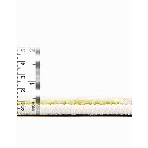 Unique Loom Whimsy Kids Collection Area Rug - Chicklets (Rectangular 7' 10" x 10' 0", Multi/ Black)