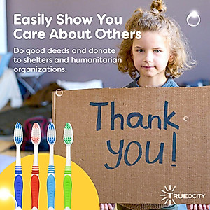 Toothbrushes Bulk Individually Wrapped - 30 Pack, Bulk Toothbrush, Medium BristleToothbrush, Individual Toothbrushes, Multi-Colored Toothbrushes Pack For Adults And Kids, Multi Pack Toothbrushes