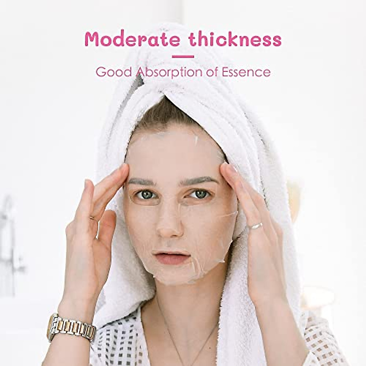 ZealSea Sheet Mask Skin Care (Pack of 7) Beauty Facial Mask Spa Face Mask Birthday Party gifts Women, Men kids Girls - Hydrate, Brighten, Moisturize,Soothe for All Skin Types