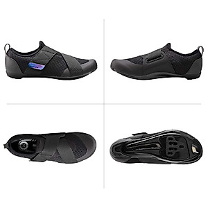 SHIMANO SH-IC100 High Performance Indoor Cycling Shoe, Black, 11-11.5 Women / 9.5-10 Men (EU 44)