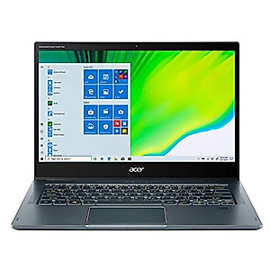 Acer Spin 7, 14" FHD Touch Display, Qualcomm Snapdragon 8cx Gen 2 5G Compute Platform, 8GB LPDDR4X, 512GB Universal Flash Storage, 5G, 4G LTE, Wi-Fi, Backlit KB, FPR, Antimicrobial, SP714-61NA-S1QA