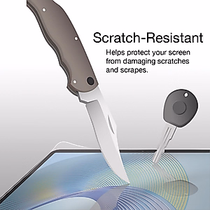 BoxWave Screen Protector Compatible with Ecobee Ecobee3 Lite - ClearTouch Crystal Privacy (2-Pack), Privacy Screen Protector Flexible Film Clear