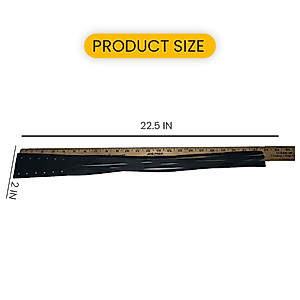 Motorcycle Black Leather Brake Clutch Lever Grip Cover with Fringes for Honda Shadow Sabre