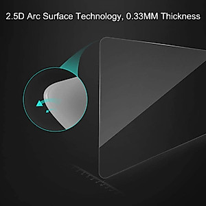 Carwiner Screen Protector for 2021-2024 Ford F-150 12In Navigation Display Tempered Glass F150 SYNC4 Touchscreen Protector Accessories (HD)