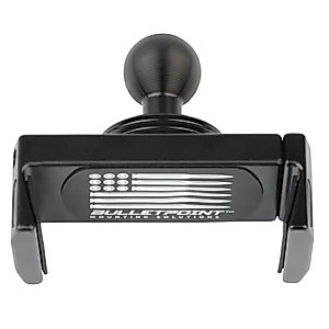 Bulletpoint Dash Mount Cell Phone Holder with 7cm Carbon Fiber + Kevlar Mounting Arm Compatible with iPhone and Android Smartphones - Fits 20mm (0.787 inches) Attachment Ball