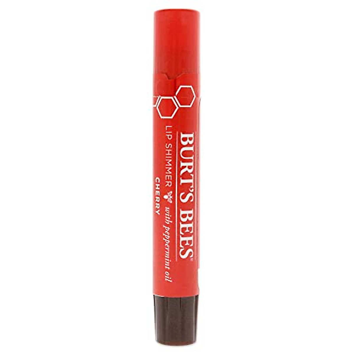 Burt's Bees 100% Natural Moisturizing Lip Shimmer, Cherry - 1 Tube