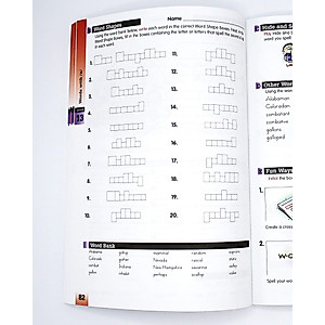 5th Grade Spelling Student Workbook Level E by A Reason For - Fifth Graders Practice Workbooks for Words, Vocabulary & Comprehension Skills - Kids Help Books for Homeschool, Classroom, & Home