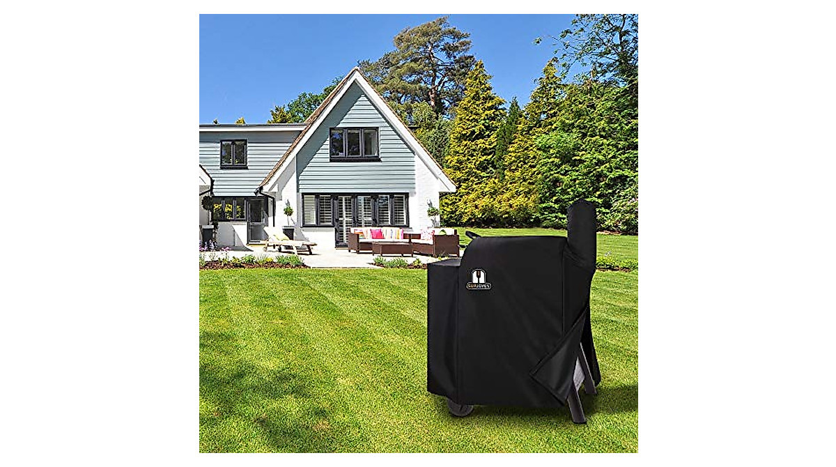 SUPJOYES Grill Cover for Traeger 22 & Pro 575 | Heavy-Duty Waterproof ...