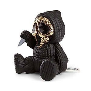 Handmade by Robots Ghost Face Chrome Gold Vinyl Figure