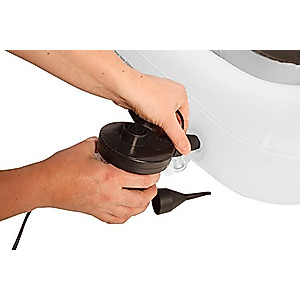 The Shrunks Twin Air Mattress Travel Bed for Kids and Adults with Pump Portable Inflatable Mattress Cot for Families Single Blow Up Air Bed for Travel, Camping, Sleepovers, or Home Twin Size Floor Bed