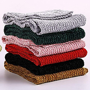 Chenille Velvet Yarn Light Gray Chunky Knit Yarn Chunky Chenille Yarn DIY Knit Yarn Crochet Scarf Soft Yarn Bulky Vegan Soft Yarn Polyester Crochet Thread 100g