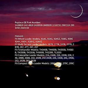 Skid Steer Locking Fuel Cap for Caterpillar CAT Replace 1428828 142-8828 1428939 2849039 2216732 2987224 2953350 2010330