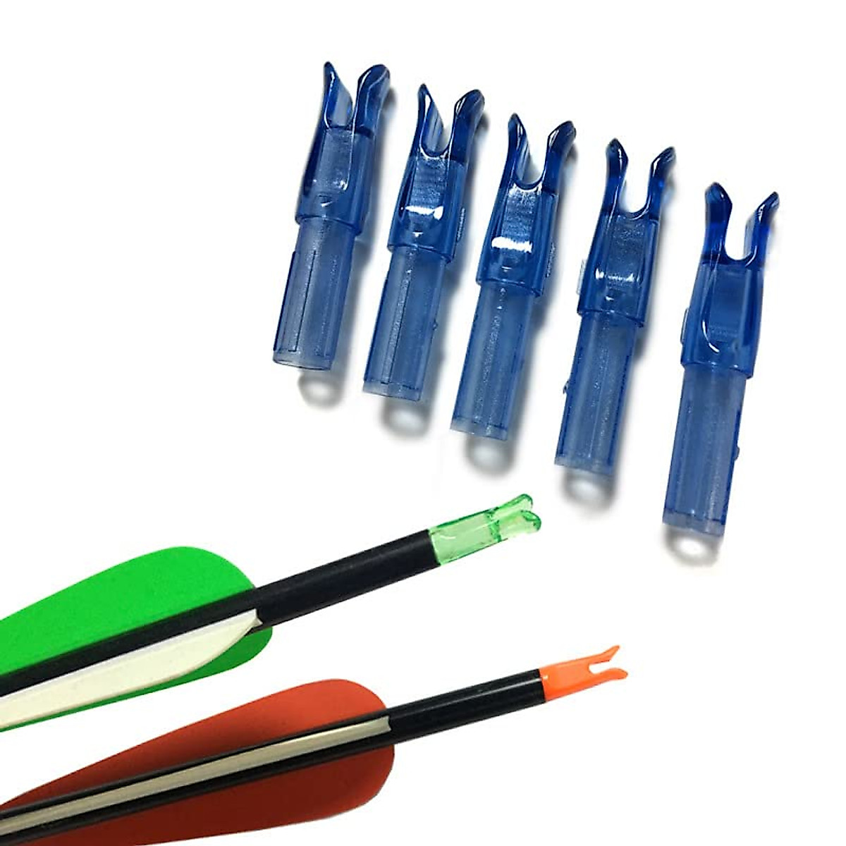 Ximimark 20pcs Hunting Archery Arrow Internal Accessories for Shaft Plastic Arrow Tails