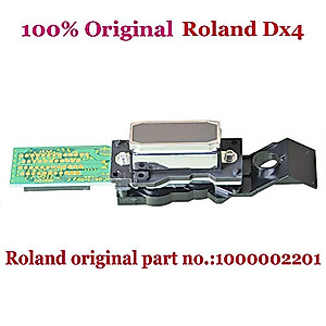 Roland DX4 Eco Solvent Printhead-1000002201, Original and 100% New, Also Known as Mimaki JV3 Eco Solvent Printhead DX4