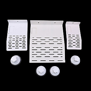 MinLia Feeders Fish Tank Decor Aquatic Pet Supplies Tortoise Aquarium Turtle Platform Rest Board Turtle Pier Basking Terrace(L)