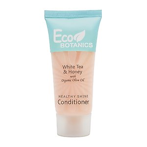Eco Botanics Travel-Size Hotel Conditioner, 0.85 oz. (Case of 100)