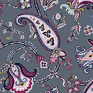 Vera Bradley Women's Cotton Hipster Crossbody Purse, Felicity Paisley, One Size