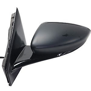 Kool Vue Driver Side Power Heated Mirror for Chrysler 200 2015-2017 Without Signal Light, Blind Spot Monitor, Memory, Puddle Lamp & Auto-Dimming Paintable