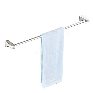 OMOONS Single Towel Rail, Bath Towel Rail Made of Aluminum, Kitchen Towel Rails, Bathroom Shelves
